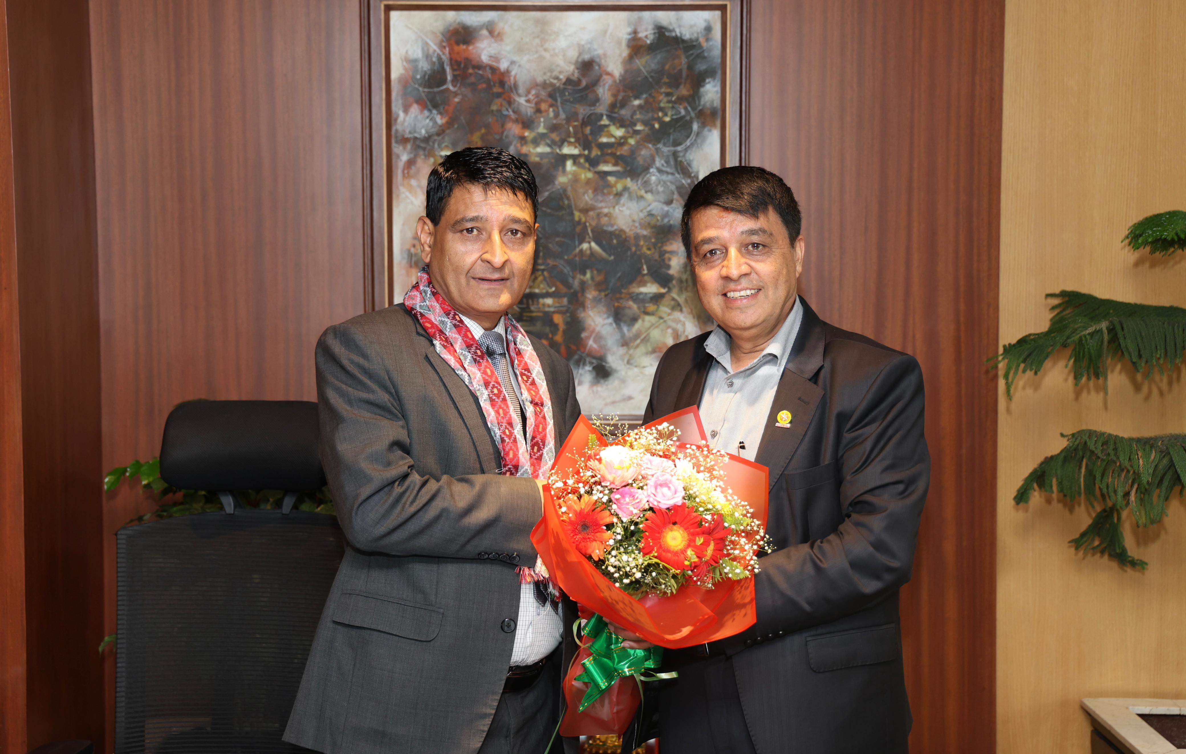 Surendra Raj Regmi Assumes Office as New CEO of Global IME Bank Limited - || ShareSansar